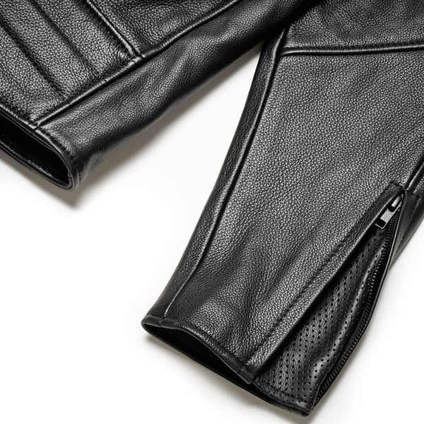 ROAD BORN CLASSIC MENS LEATHER MOTORCYCLE JACKET - FTW USA